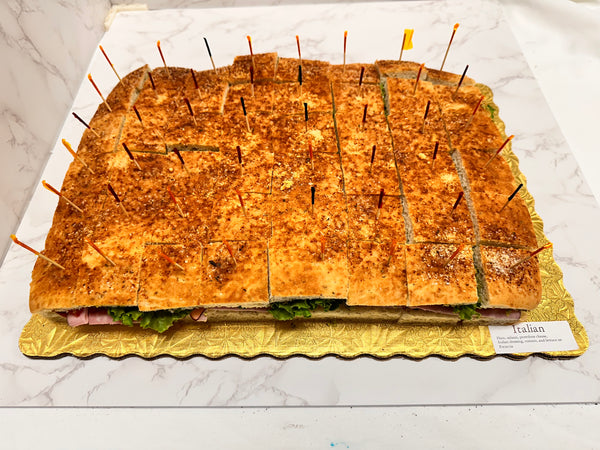 Italian Focaccia Sandwich - Dorothy Ann Bakery & Cafe