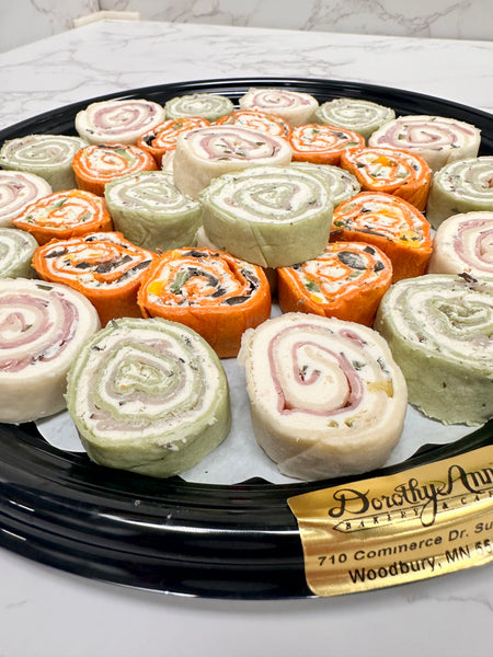 Pinwheel Appetizer Tray - Dorothy Ann Bakery & Cafe