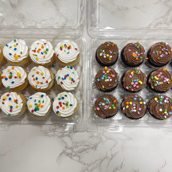 Mini Cupcakes Dozen - Dorothy Ann Bakery & Cafe