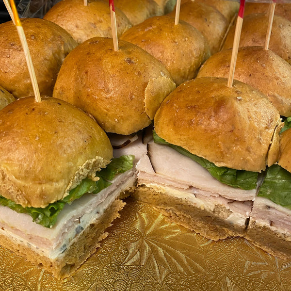 Country Roll Platter - Turkey Herb Cream Cheese - Dorothy Ann Bakery & Cafe