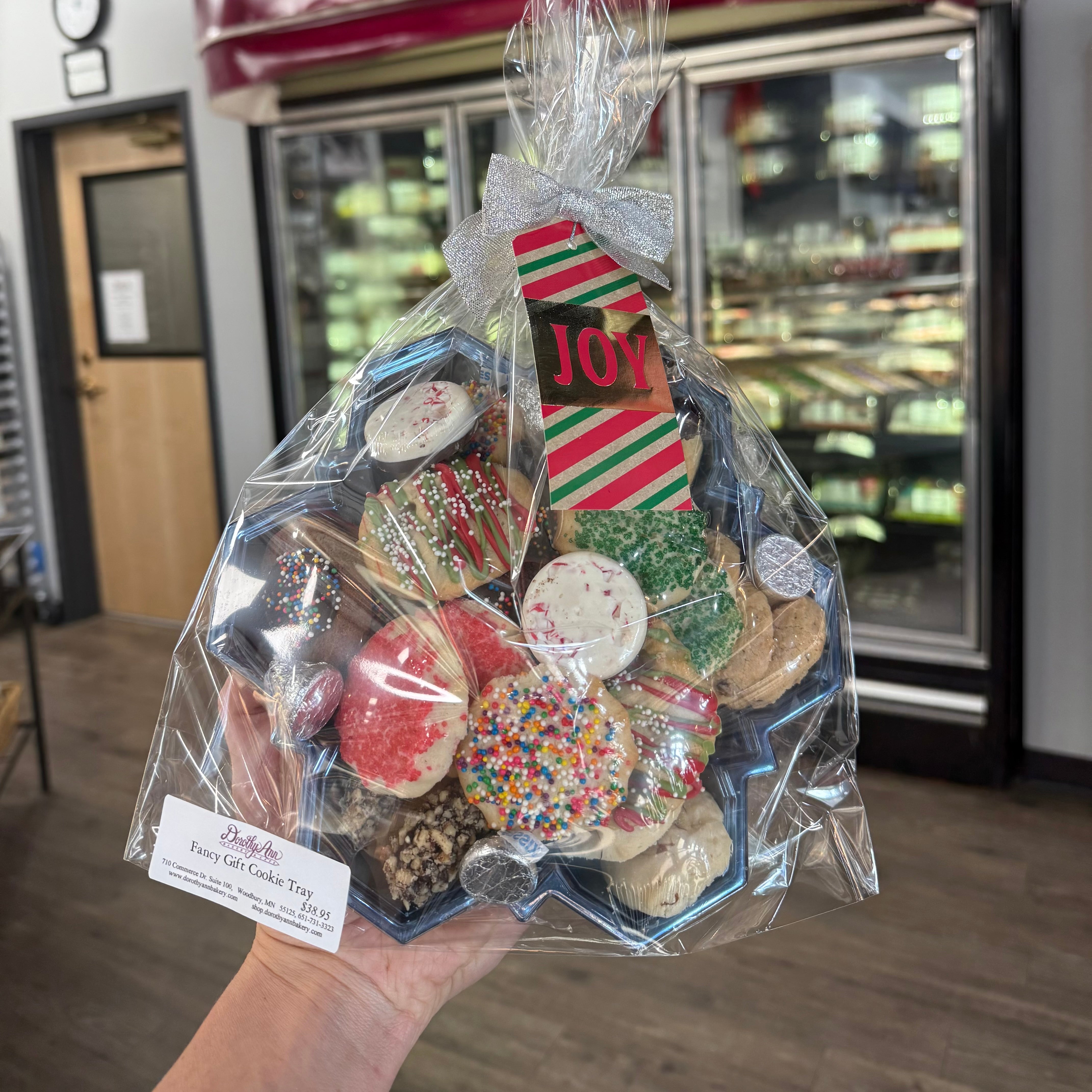 Large Fancy Cookie Tray (Dec 1-24) - Dorothy Ann Bakery & Cafe