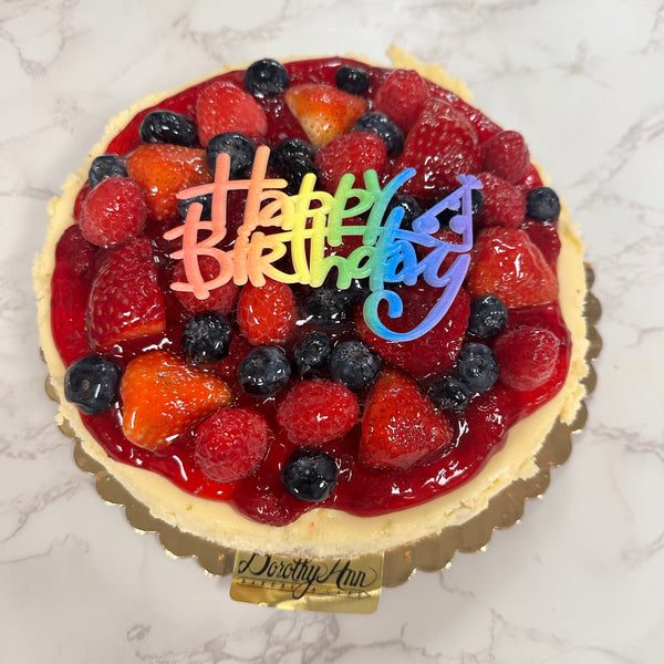 8" Triple Berry Cheesecake - Dorothy Ann Bakery & Cafe