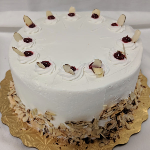 7" Almond Raspberry Torte - Dorothy Ann Bakery & Cafe
