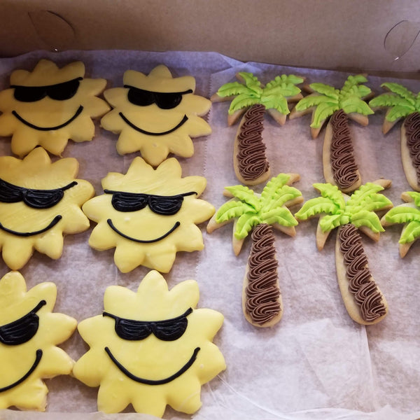 Palm Tree Sugar Cookies