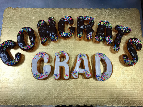 Congrats Grad Donut Package - Dorothy Ann Bakery & Cafe